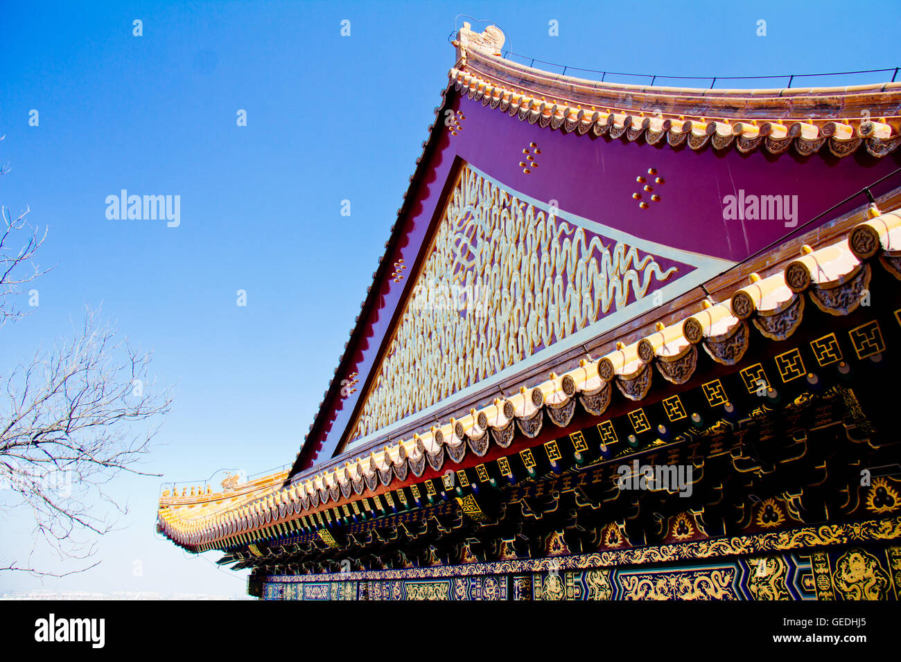 Winter Palace in Beijing China Stock Photo - Alamy