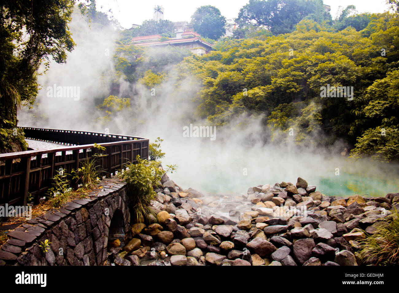 Beitou Hotspring in Taipei Taiwan Stock Photo - Alamy