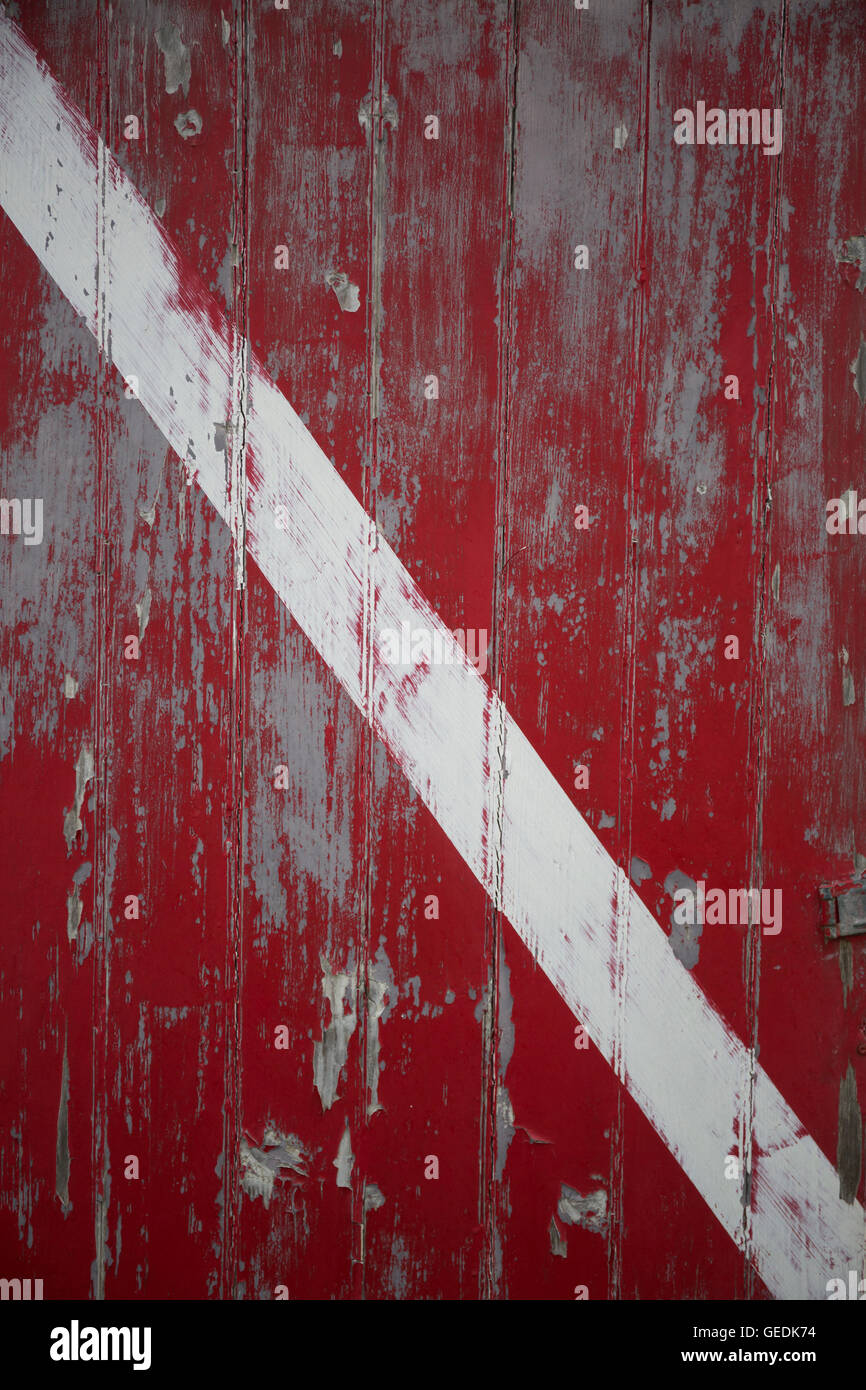 Grunge red stripe hi-res stock photography and images - Alamy