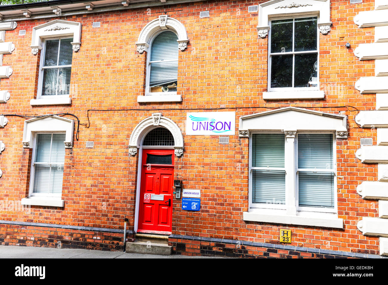 Unison UK building Lincoln England GB UNISON is one of the UK's largest ...