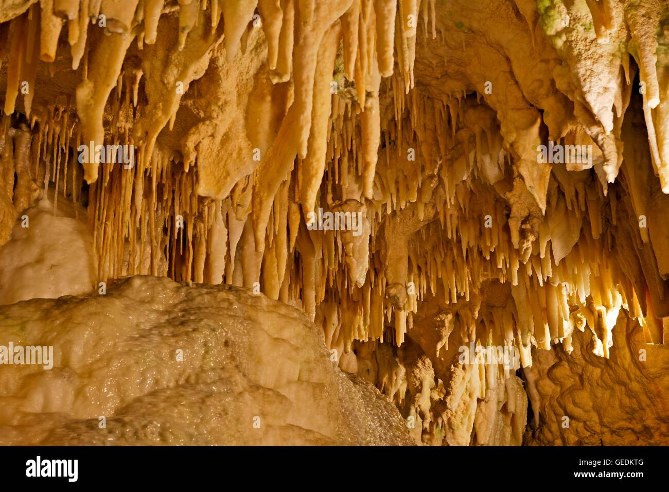 geography / travel, New Zealand, North Island, Aranui Limestone Cave at ...