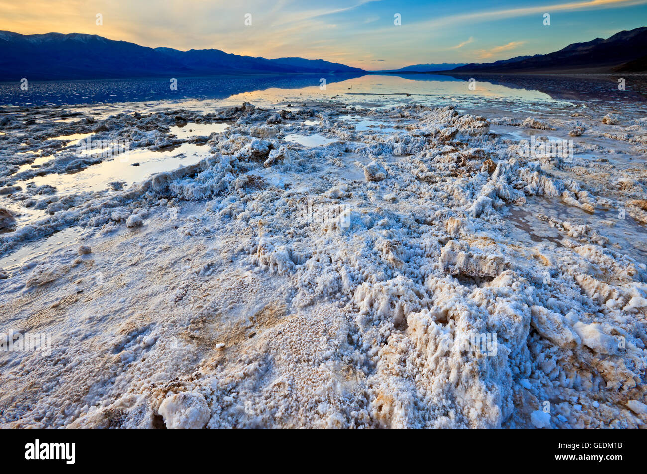 geography / travel, USA, California, Death Valley, After heavy rain ...