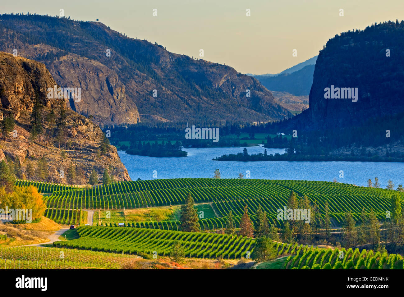 geography / travel, Canada, British Columbia, Okanagan Falls ...