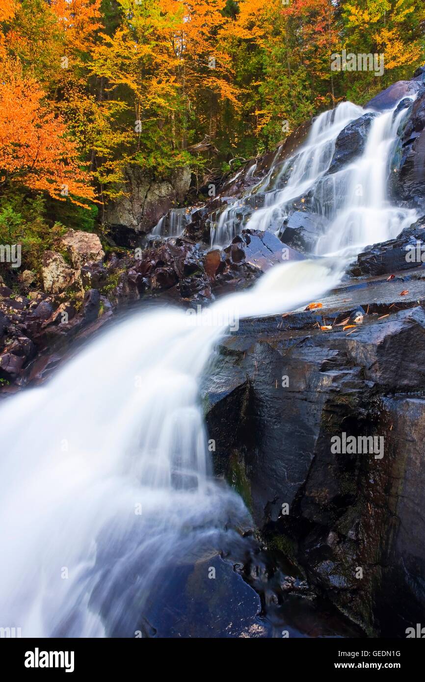 geography / travel, Canada, Quebec, Chutes aux Rats, waterfall ...