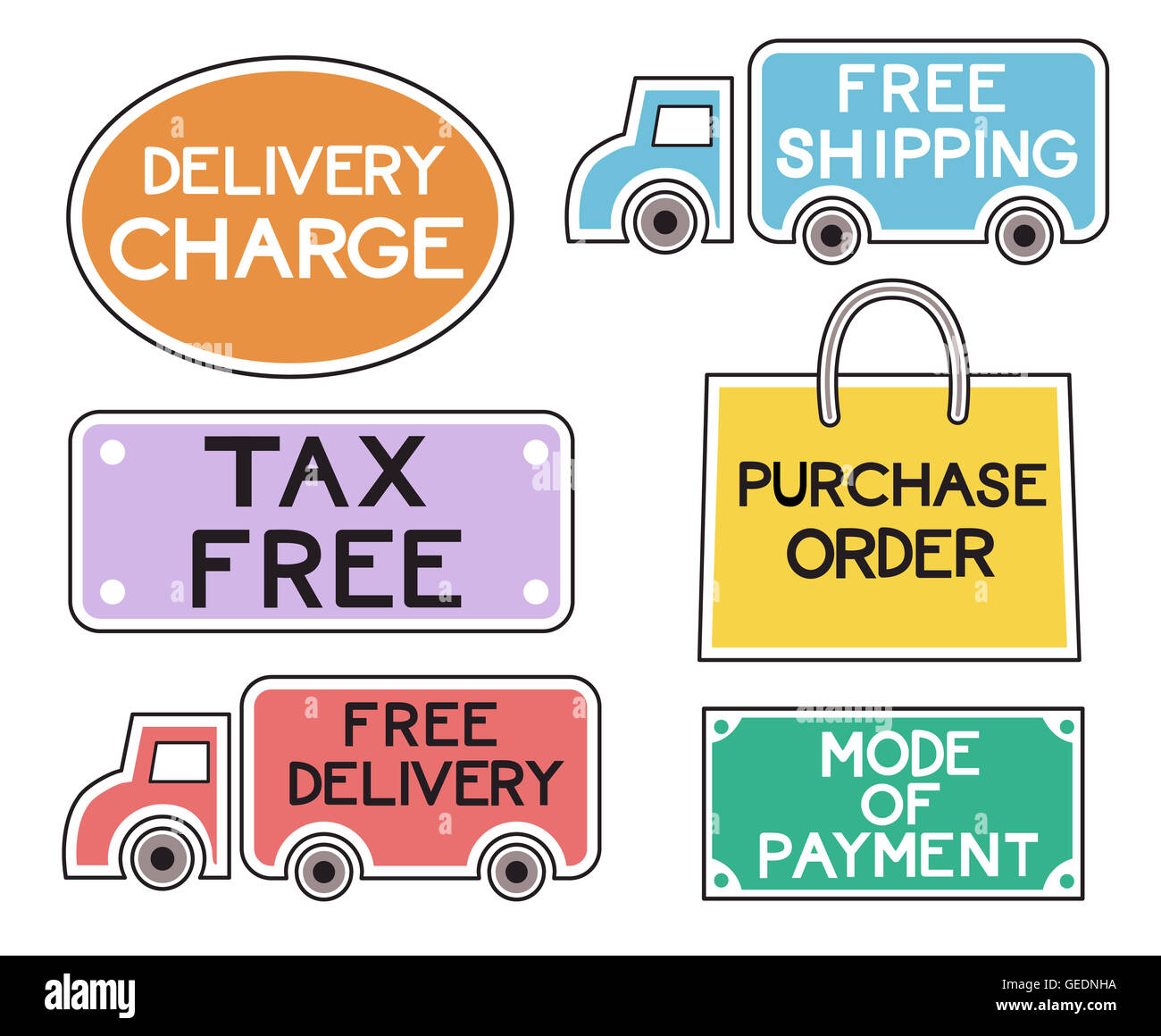 Shipping labels hi-res stock photography and images - Alamy