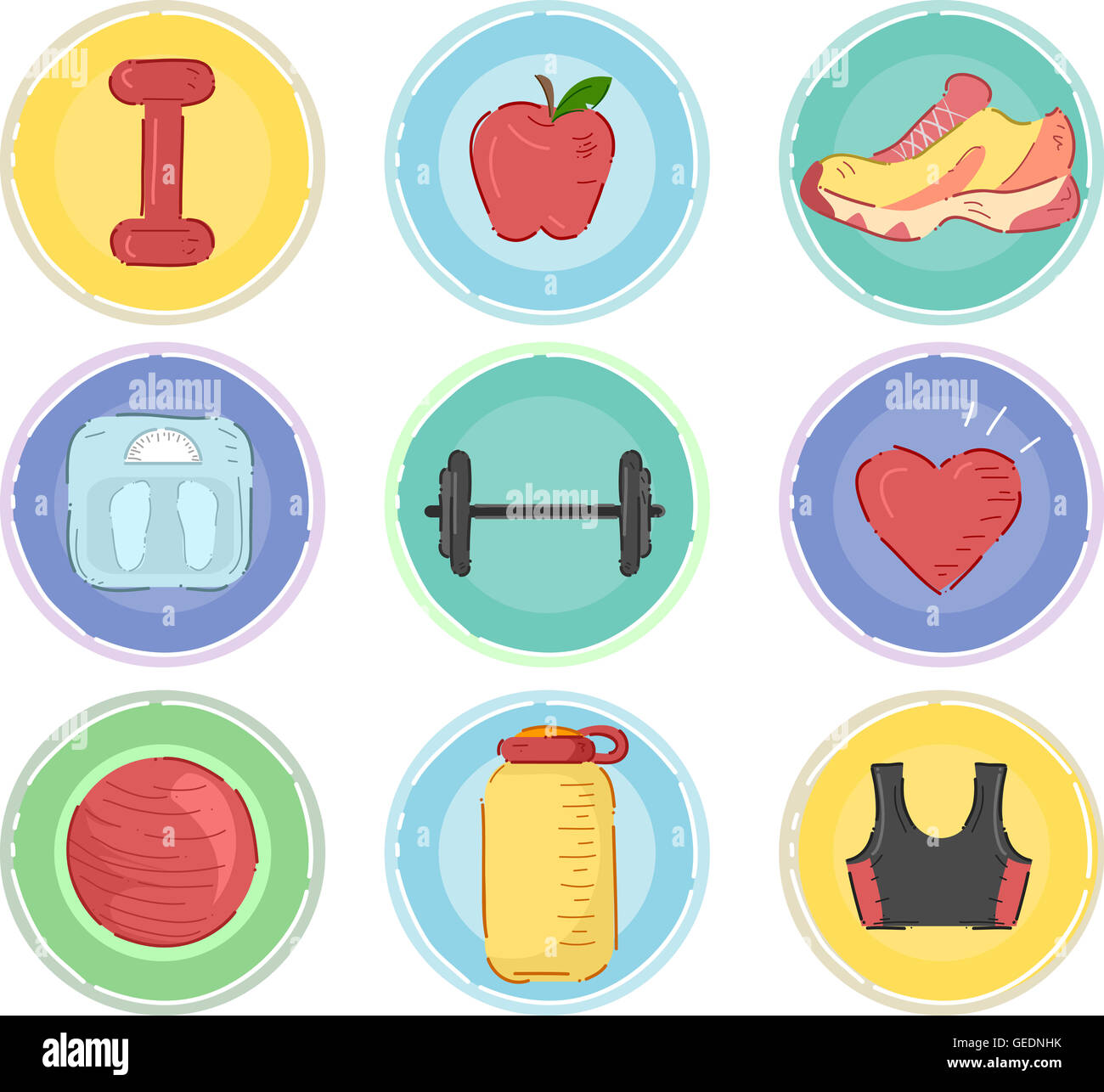 Apple decals hi-res stock photography and images - Alamy