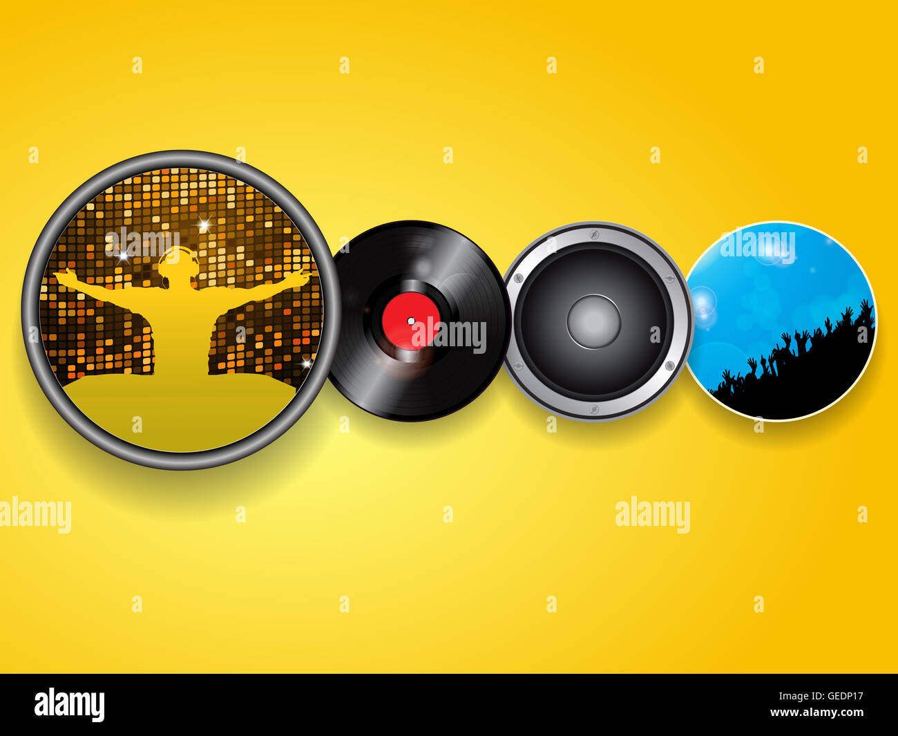 The loudspeaker music hi-res stock photography and images - Alamy