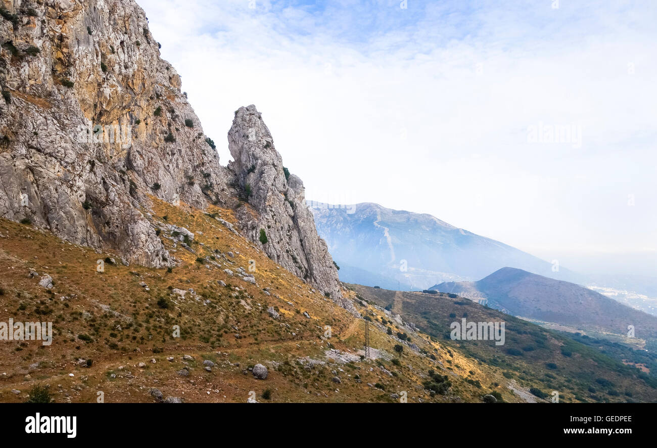 El Boquete De Zafarraya Mountain High Resolution Stock Photography and ...