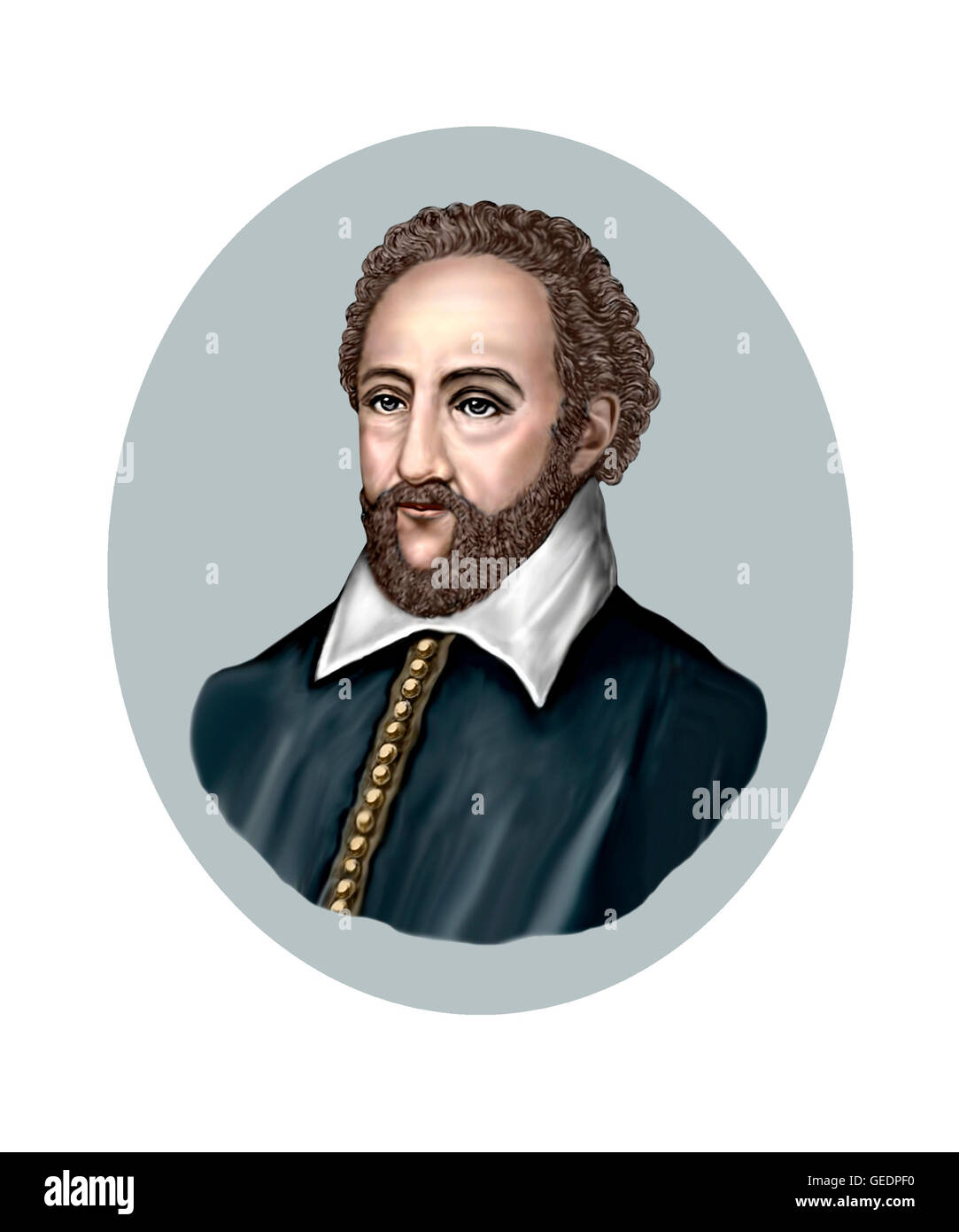 Richard Burbage, c1567-1619, Actor Stock Photo - Alamy