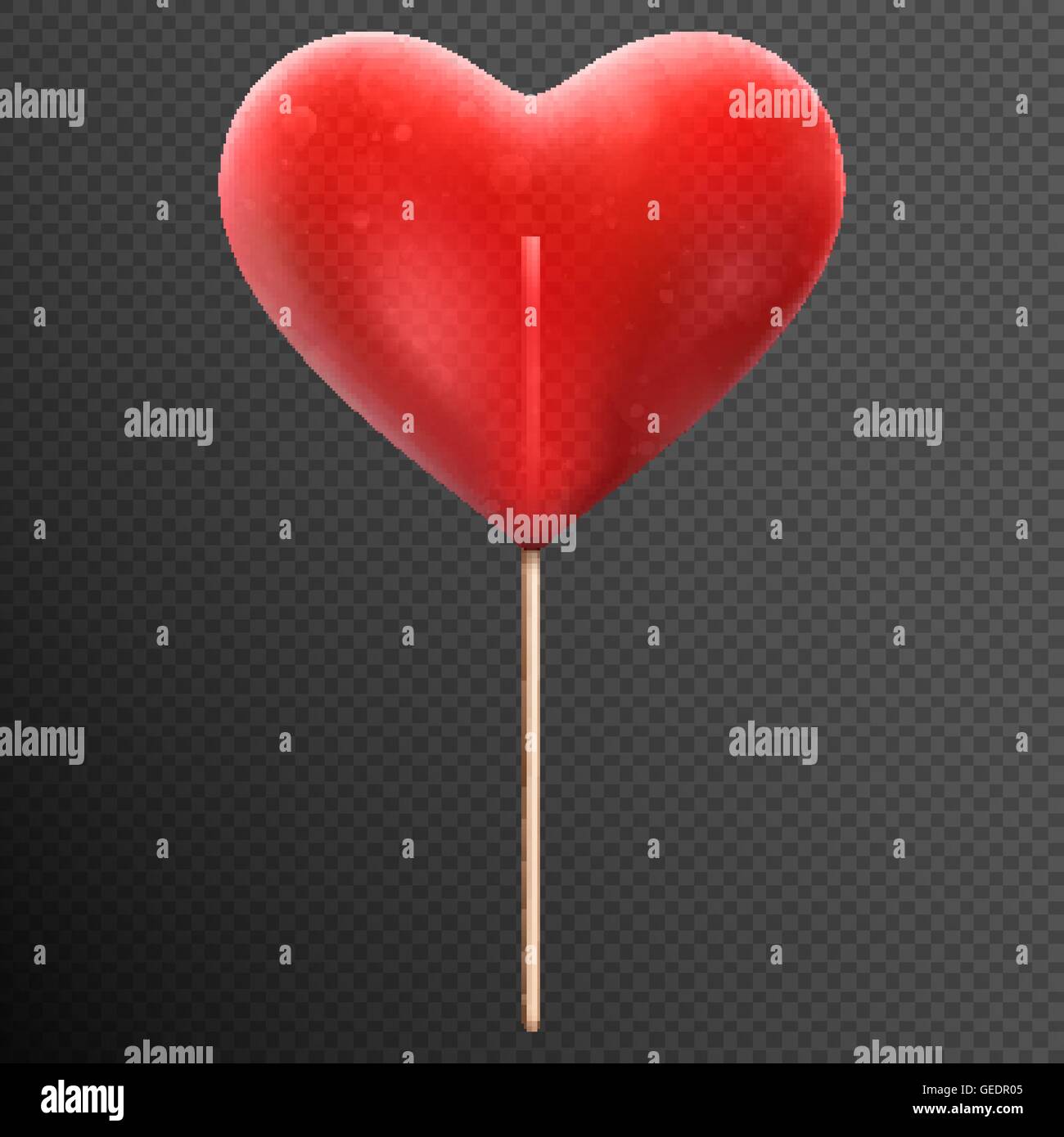 Heart shaped candy icon Stock Vector Images - Alamy