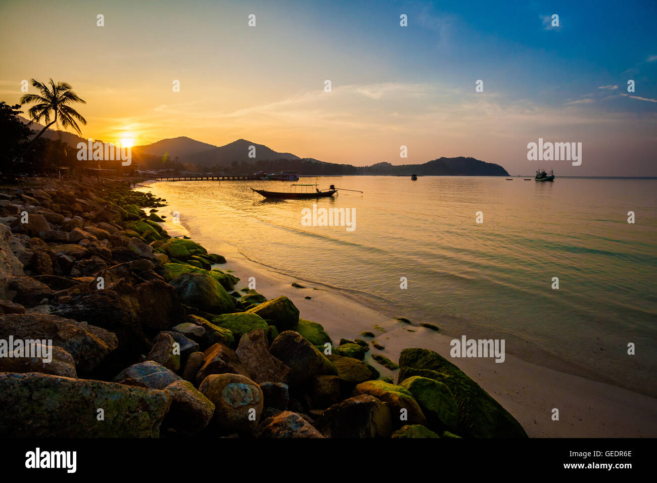 Koh phangan chaloklum hi-res stock photography and images - Alamy
