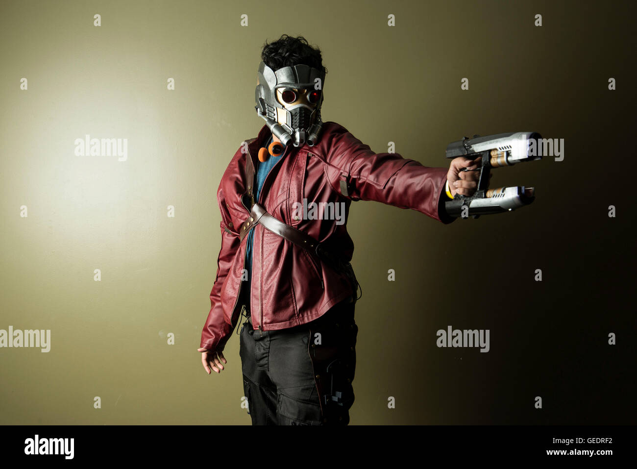 cosplayers in fantastic home-made comic costumes alongside ...