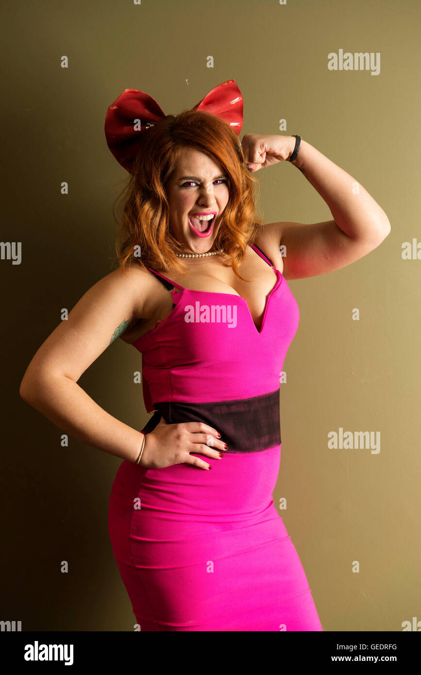 Female cosplaying at comicon hi-res stock photography and images - Alamy