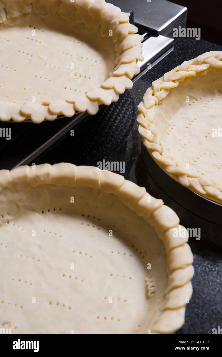 Three pie hi-res stock photography and images - Alamy