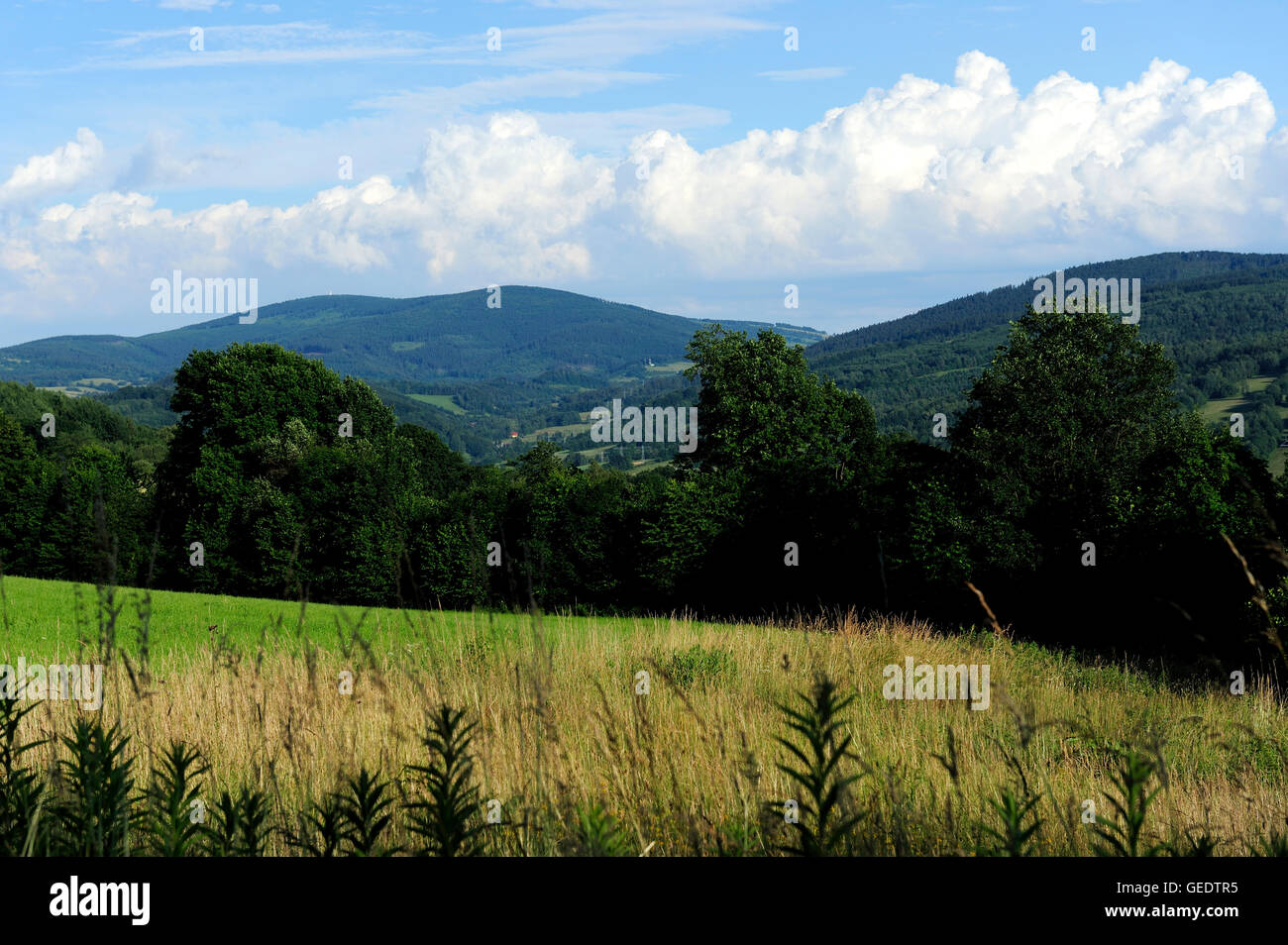 Dolnoslaskie, landscape, Wielka Sowa, Zagorze sl, silesia, poland ...