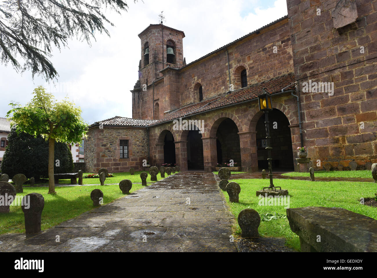Etxalar church navarra hi-res stock photography and images - Alamy