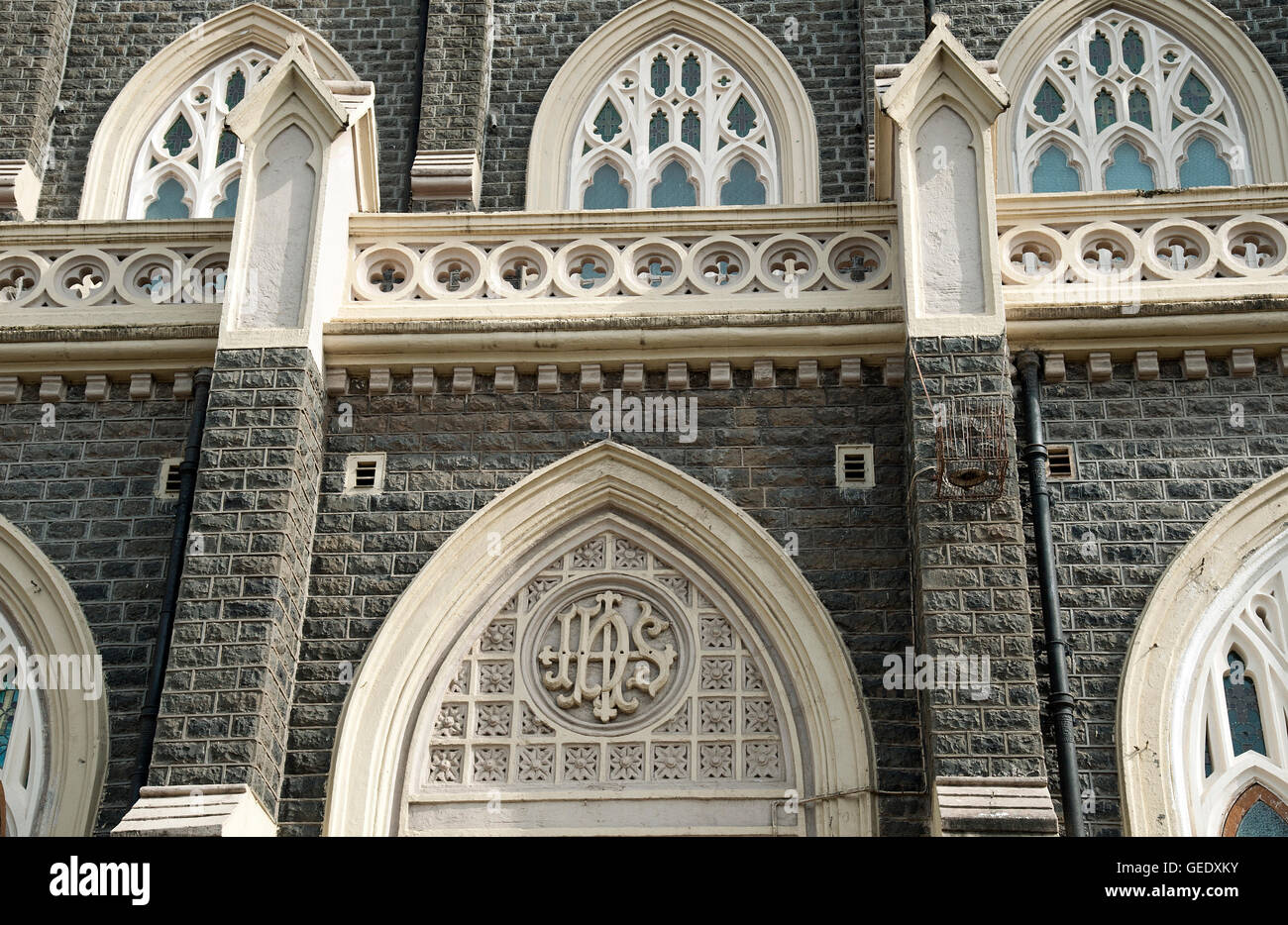 The image Architecture of Gloria Church at Byculla in Mumbai, India ...