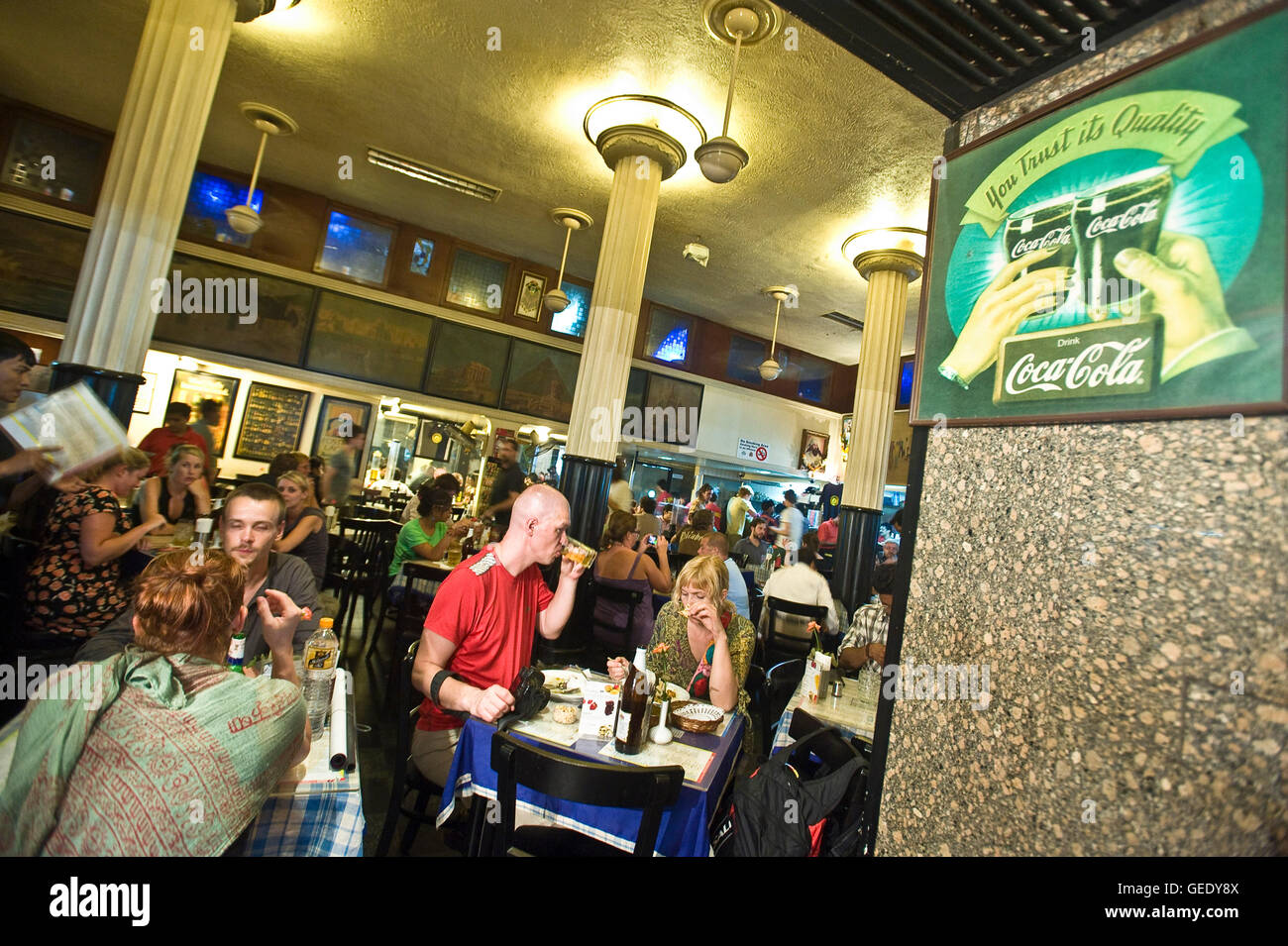 Iconic Mumbai Bars: Leopolds Cafe in Colaba Stock Photo - Alamy
