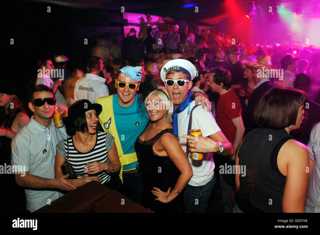 Fancy dress star trek sail hat club @ seone hi-res stock photography ...