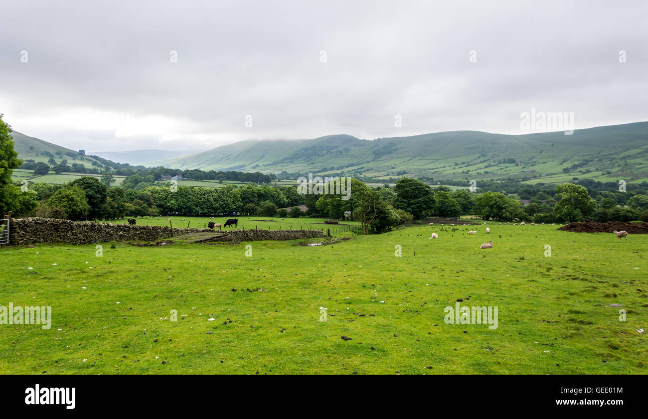 Peak district, Hope valley, England Stock Photo - Alamy