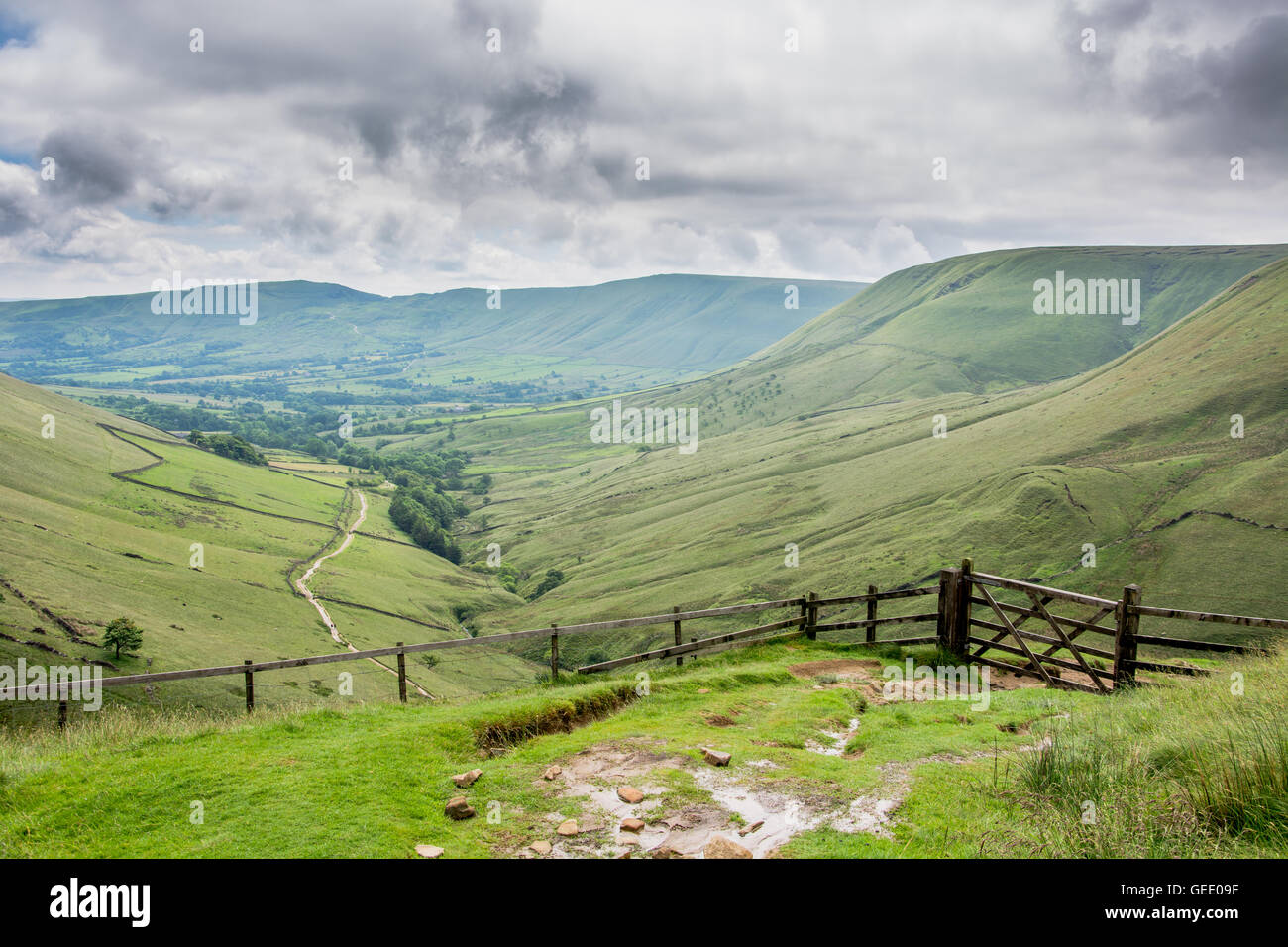 Peak district ,Jacobs ladder, England Stock Photo - Alamy