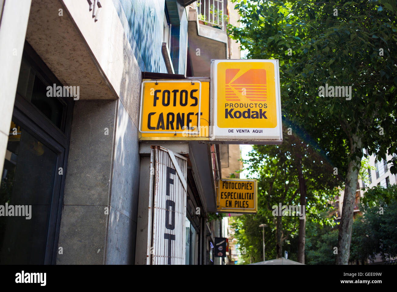 Kodak sign hi-res stock photography and images - Alamy