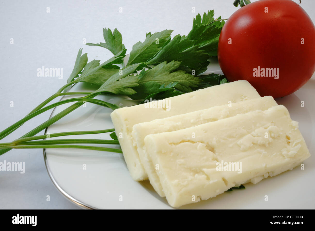 Cheese and vegetable Stock Photo - Alamy