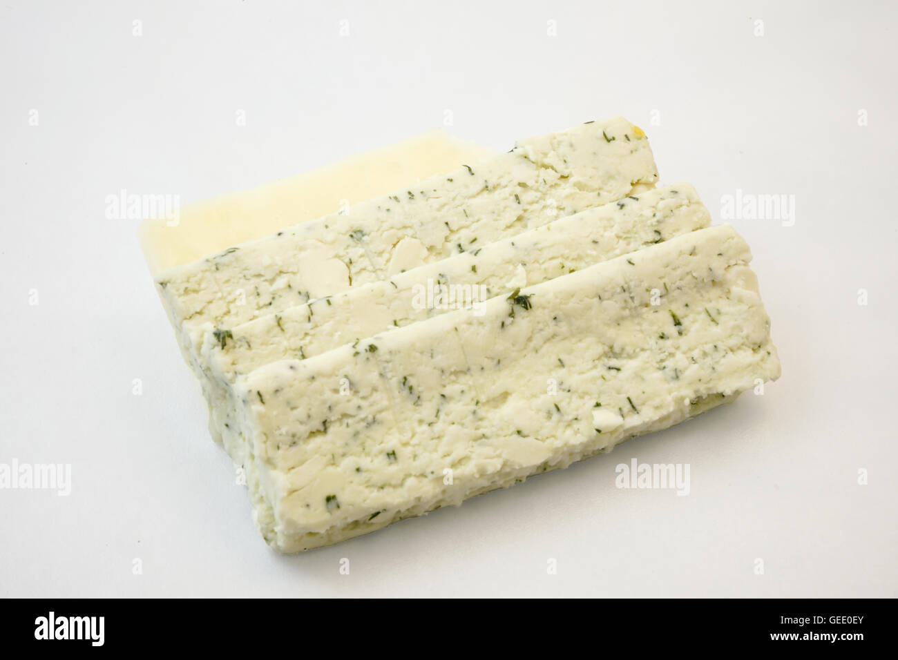 White cheese sliced hi-res stock photography and images - Alamy