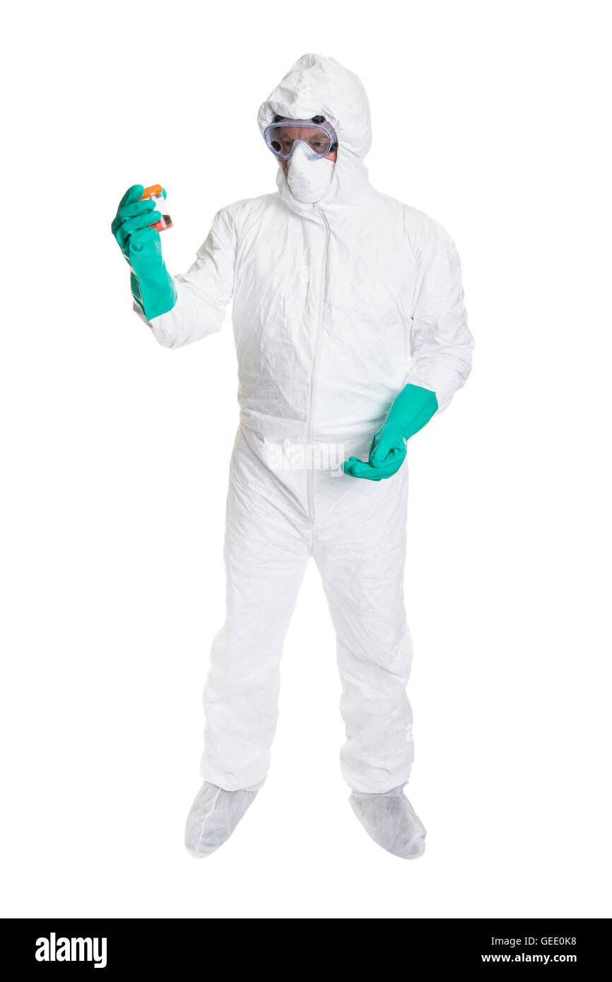Hazard suit hi-res stock photography and images - Alamy