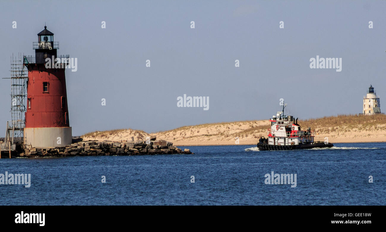 East End Light, Cape Henlopen Delaware Stock Photo - Alamy