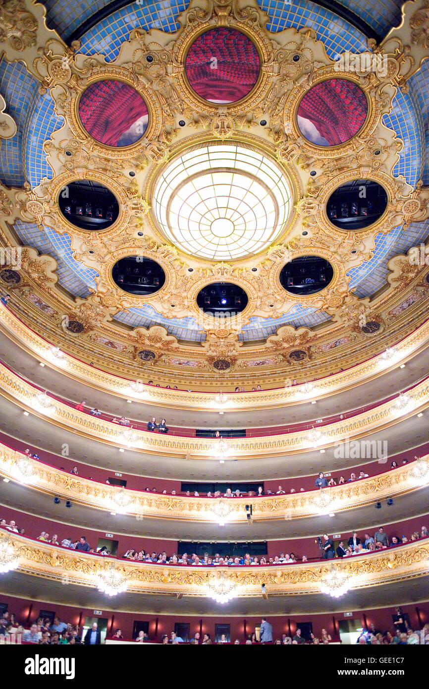 Gran Teatre del Liceu, opera house, La Rambla, Ciutat Vella, Barcelona ...