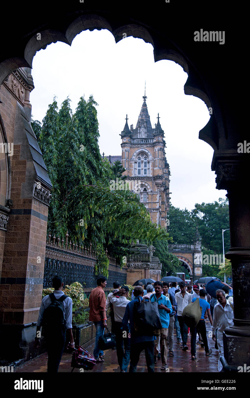The image of Architecture of CST station building or VT station, Mumbai ...