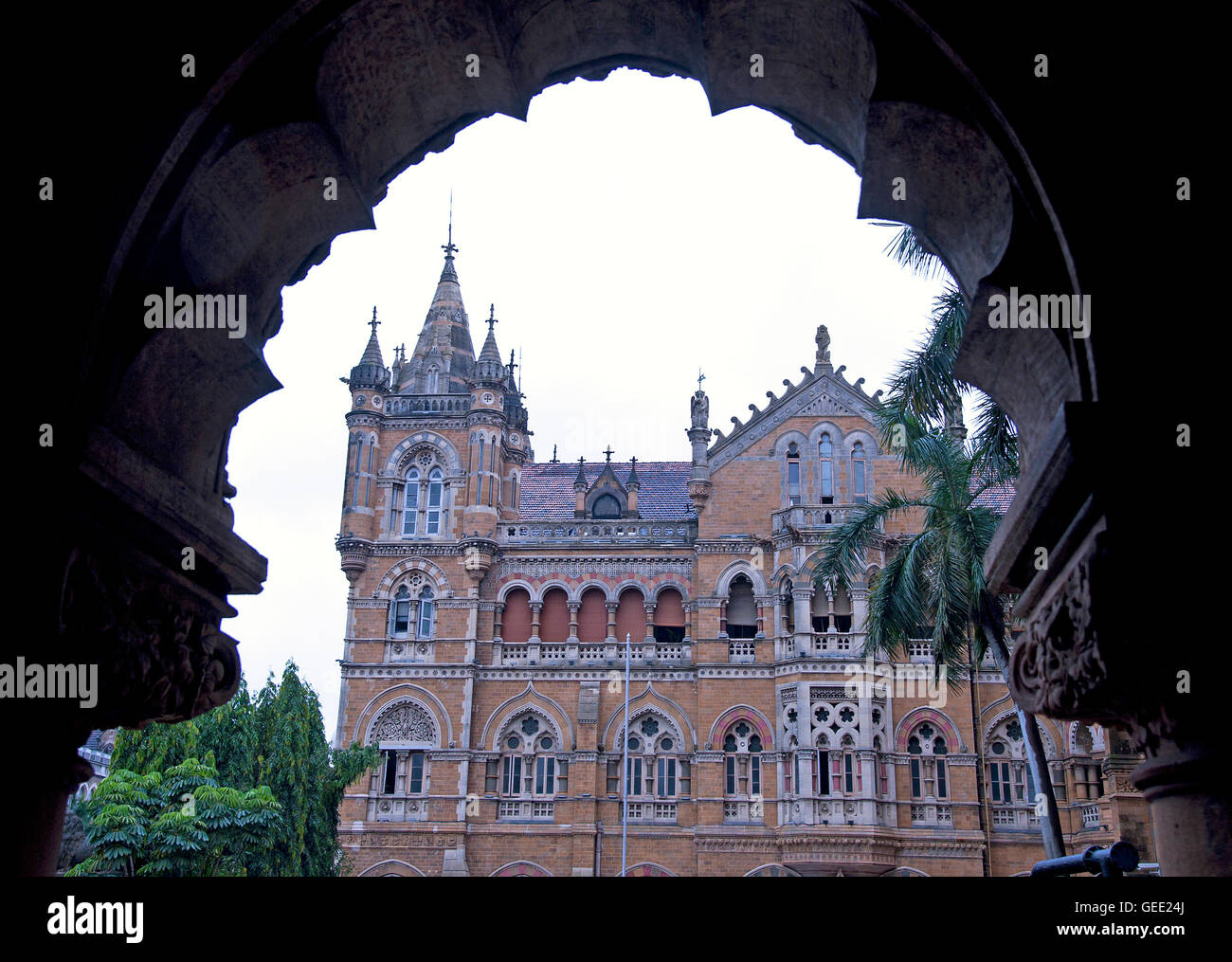 The image of Architecture of CST station building or VT station, Mumbai ...