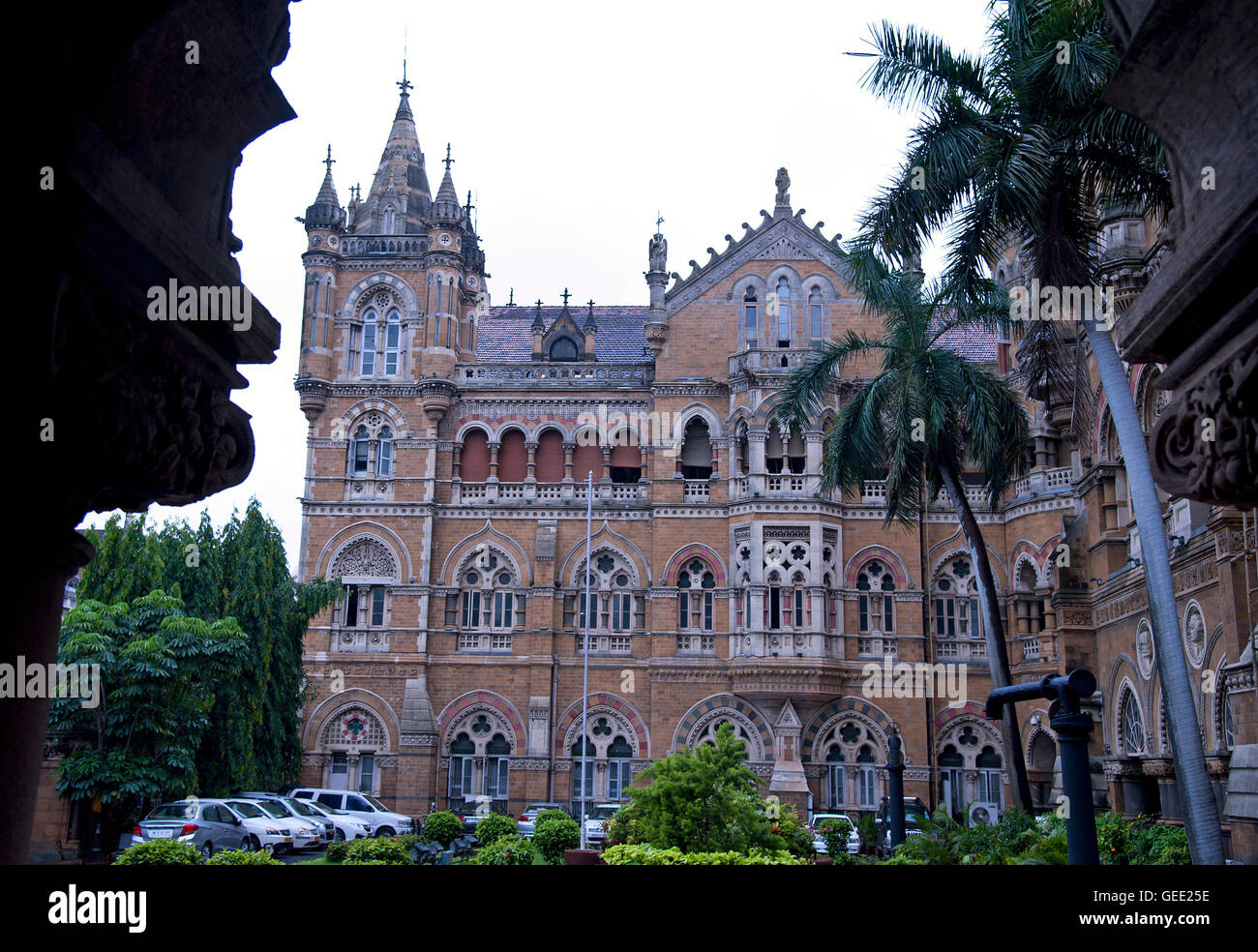 The image of Architecture of CST station building or VT station, Mumbai ...