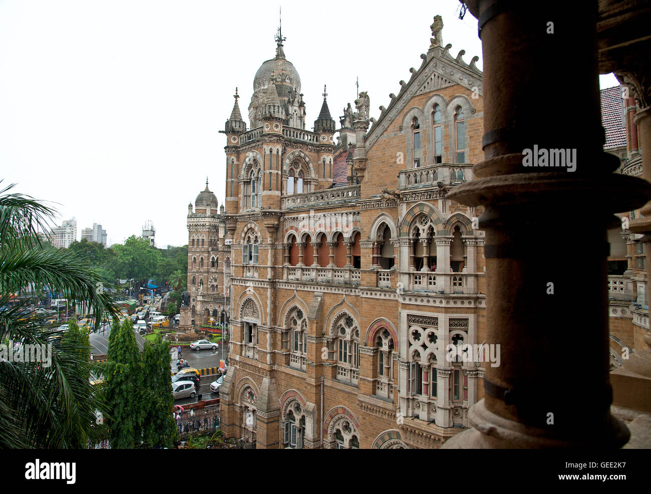 The image of Architecture of CST station building or VT station, Mumbai ...
