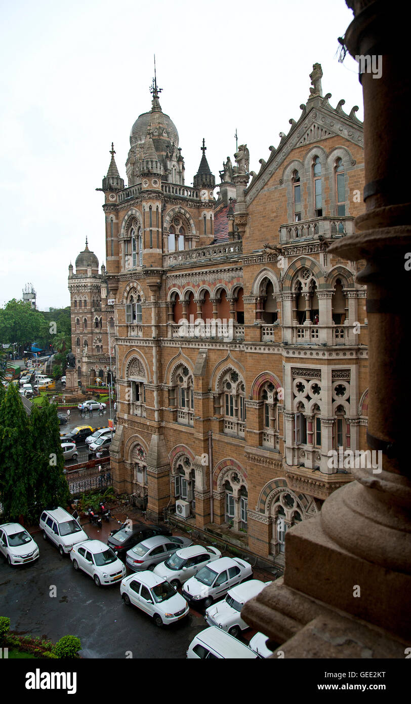 The image of Architecture of CST station building or VT station, Mumbai ...