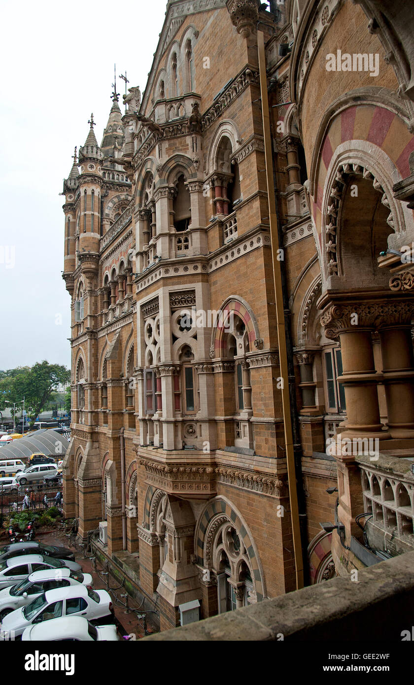 The image of Architecture of CST station building or VT station, Mumbai ...