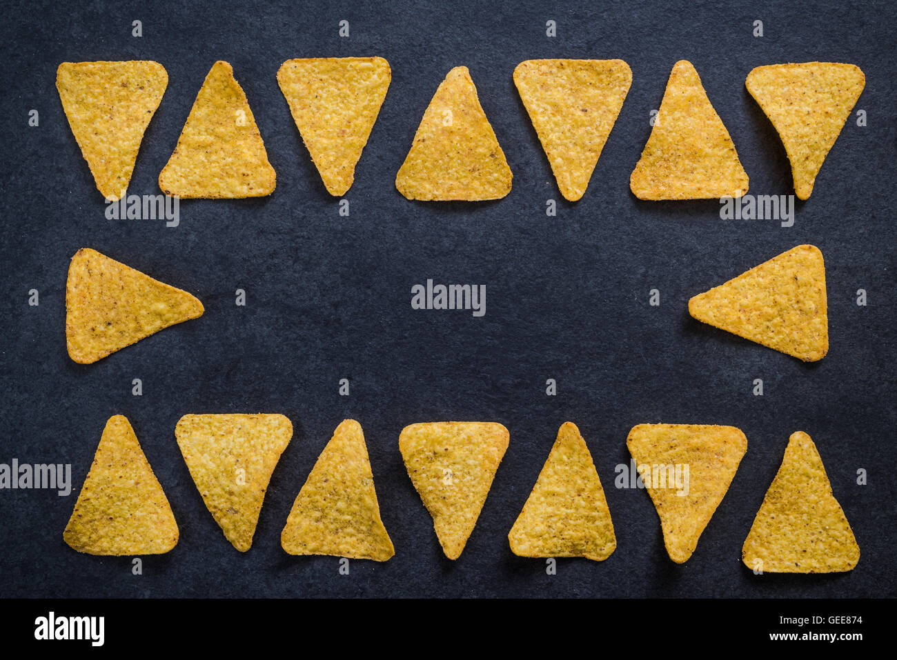nachos crisps frame copy space, dark background Stock Photo - Alamy nachos crisps frame copy space, dark background Stock Photo - Alamy