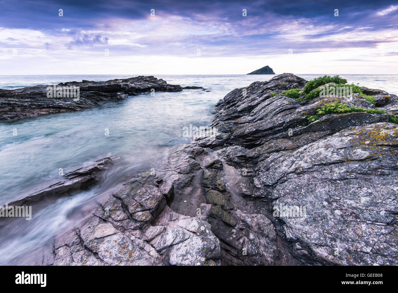 Milky blue water movement hi-res stock photography and images - Alamy