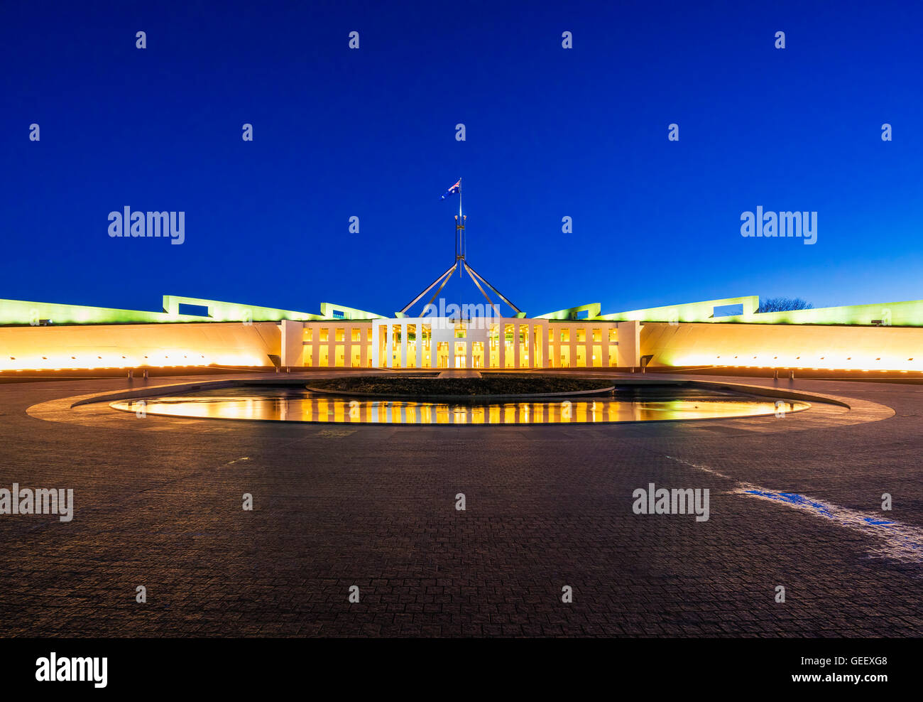 Parliament of Australia in Canberra Stock Photo - Alamy