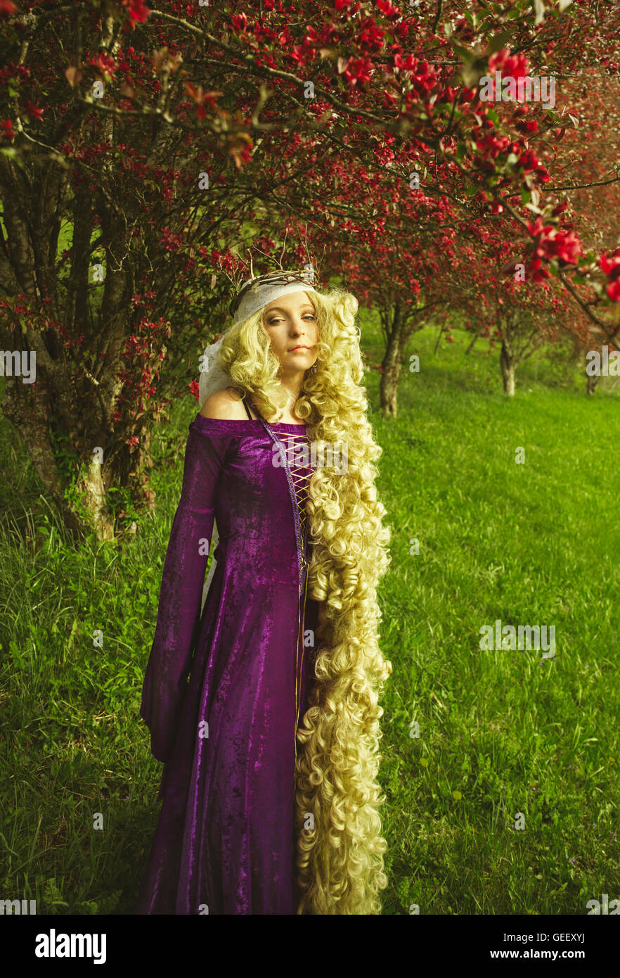Princess rapunzel hi-res stock photography and images - Alamy