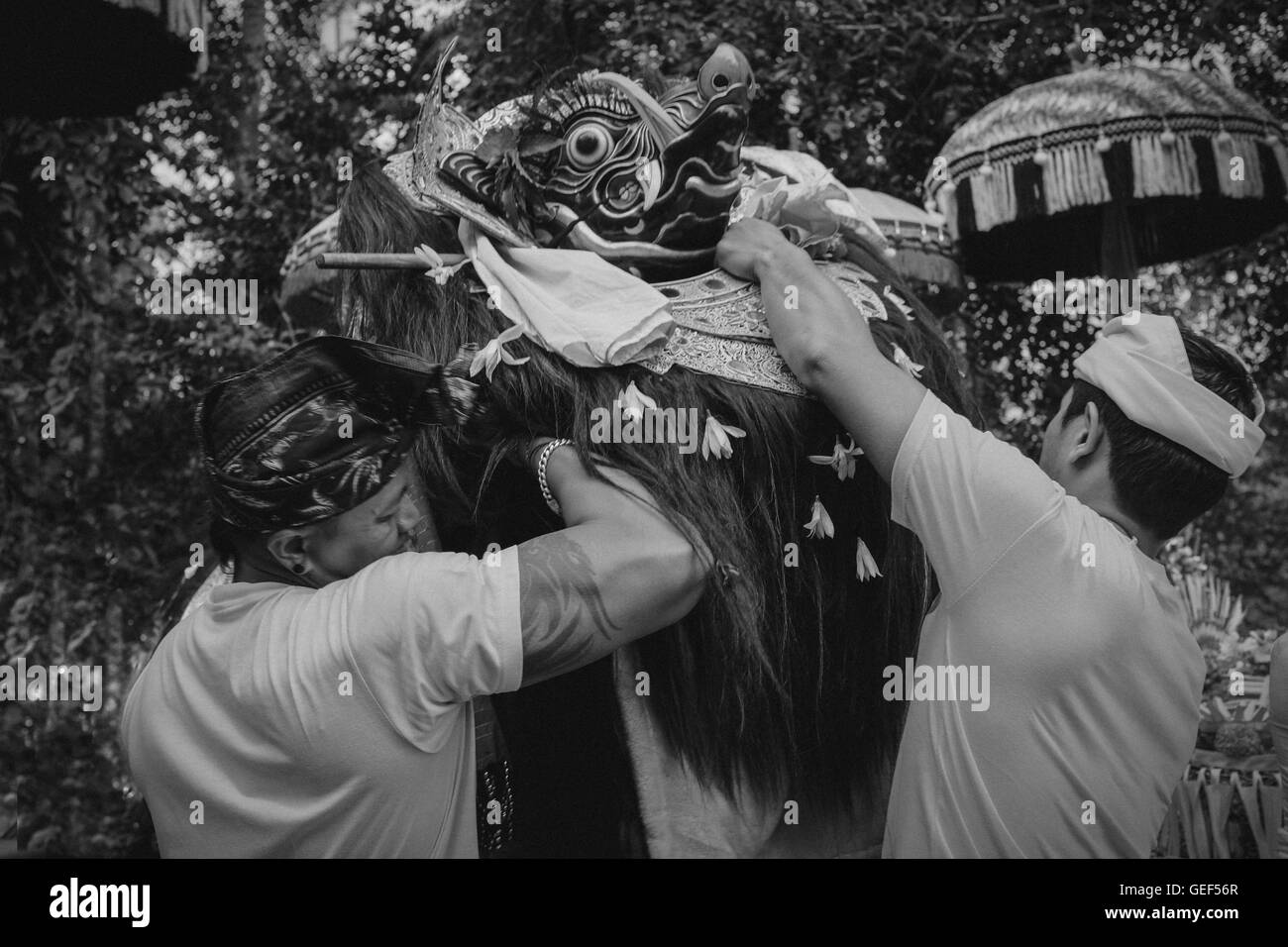 The barong Black and White Stock Photos & Images - Alamy