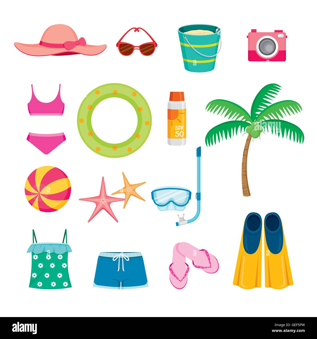 Bikini beach Cut Out Stock Images & Pictures - Alamy