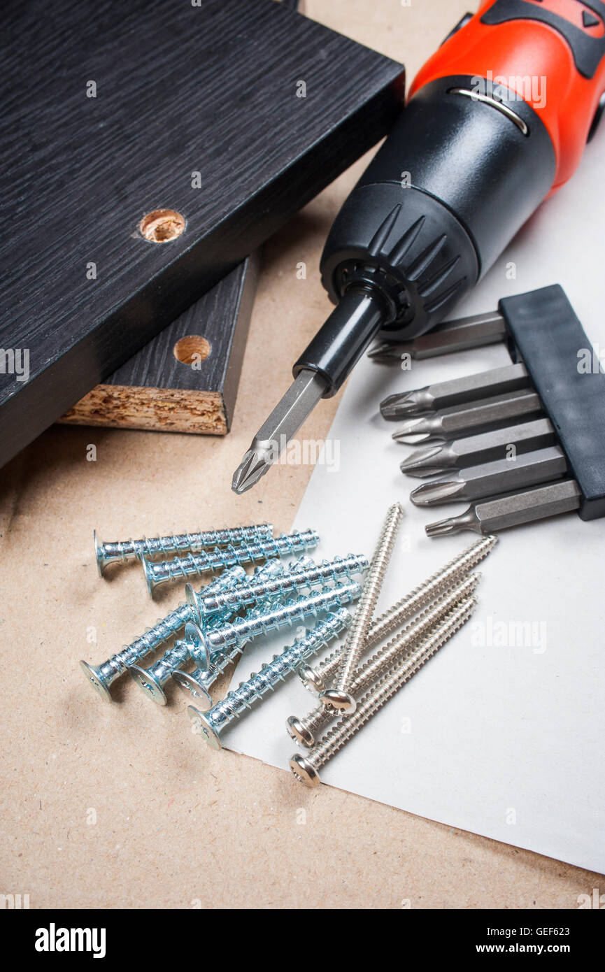 Winding screws hi-res stock photography and images - Alamy
