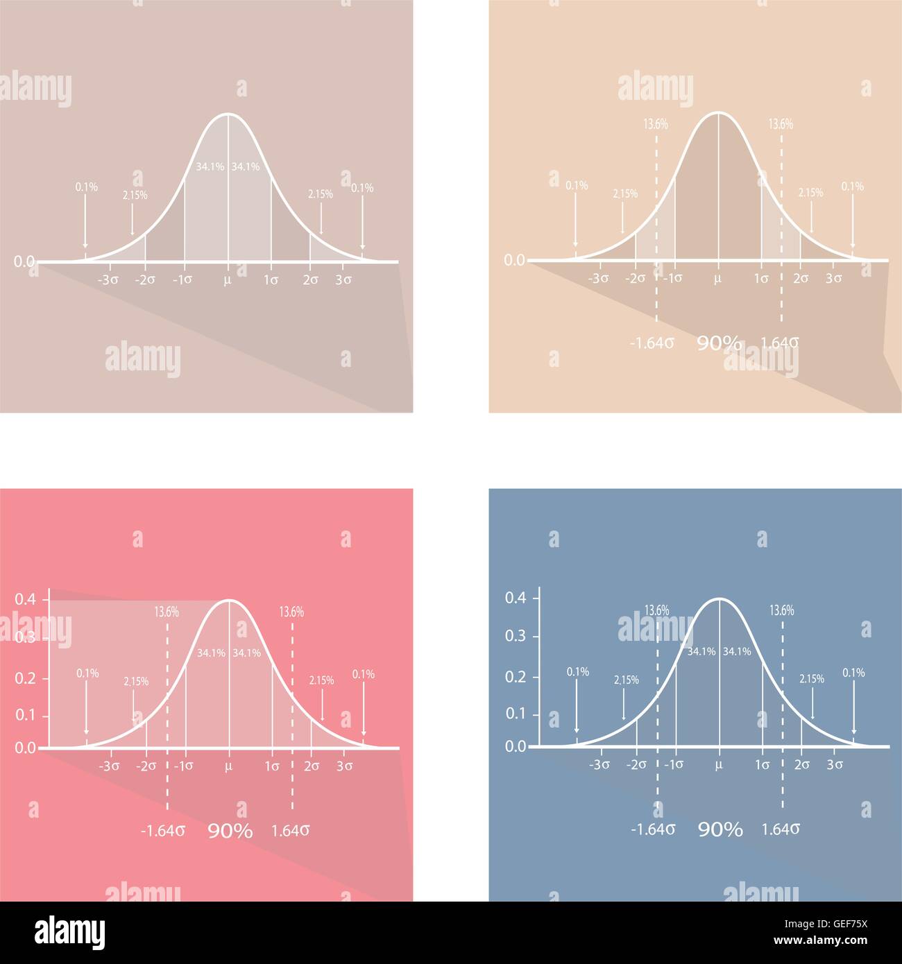 Flat icons illustration set gaussian hi-res stock photography and ... Flat icons illustration set gaussian hi-res stock photography and ...