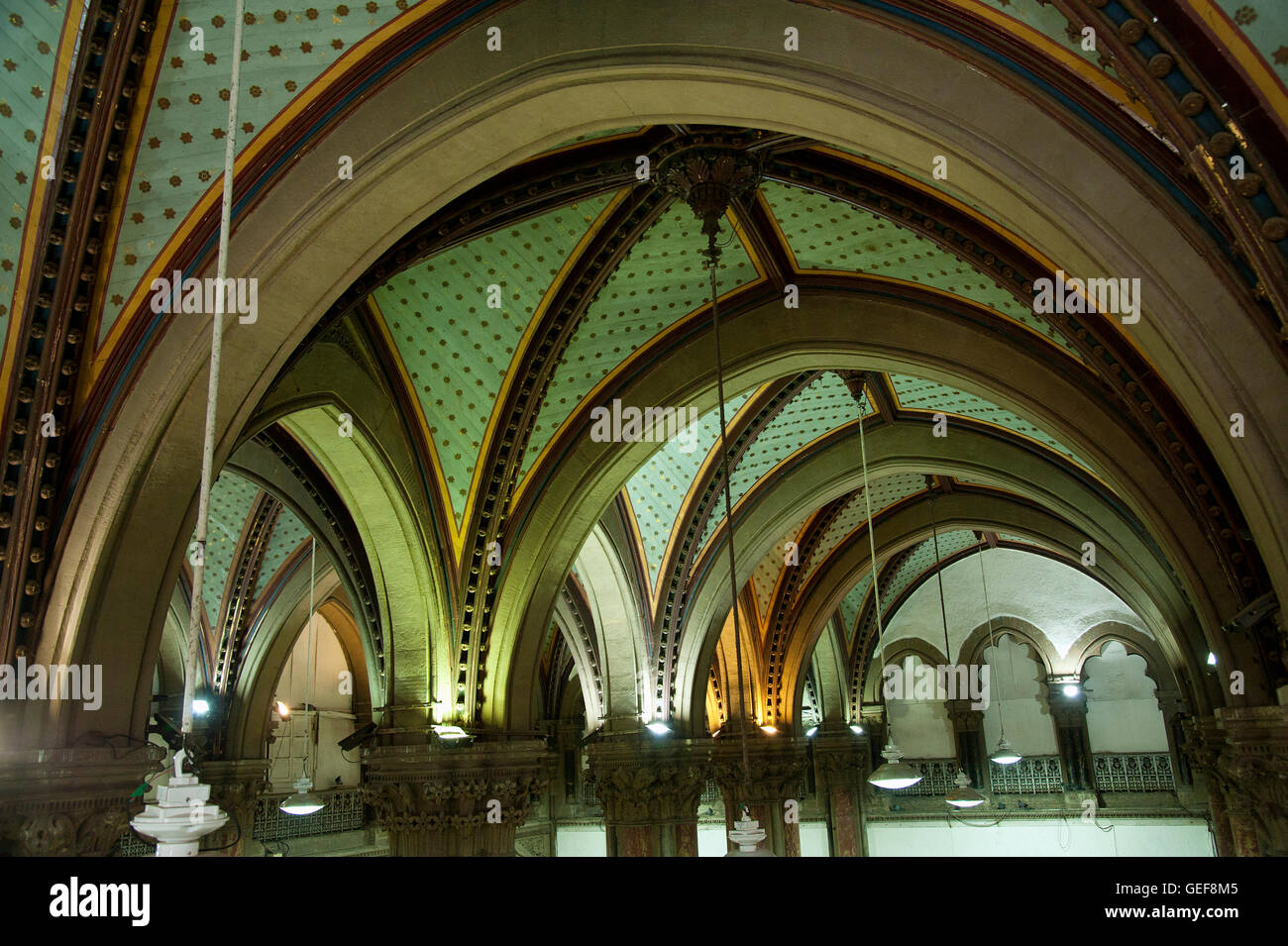 The image of Interior of CST station building or VT station, Mumbai ...