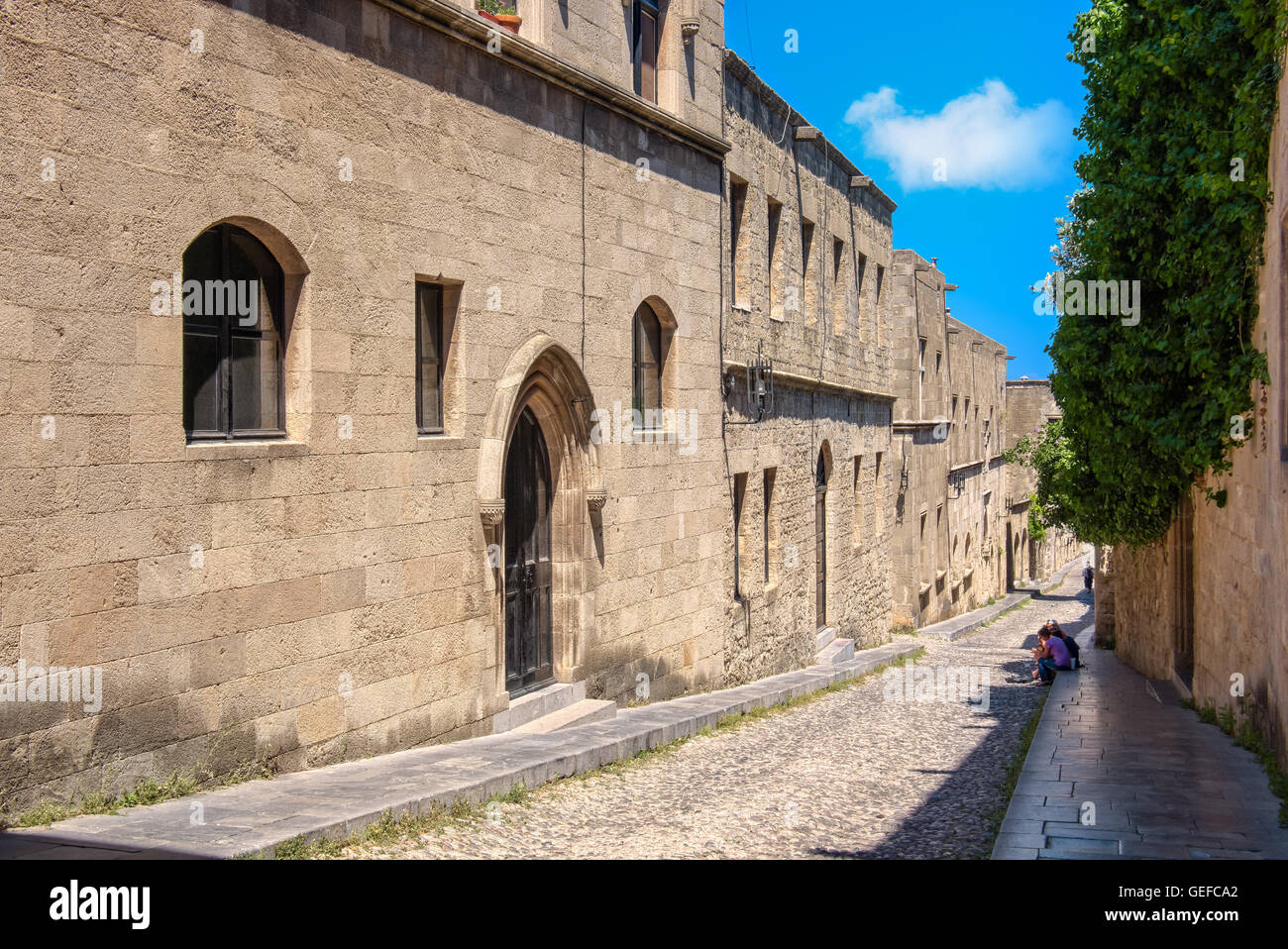 Medieval quarter rhodes hi-res stock photography and images - Alamy