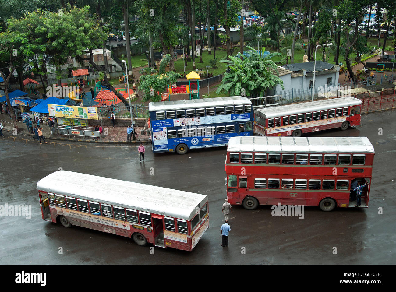 Double decker bus mumbai hi-res stock photography and images - Alamy
