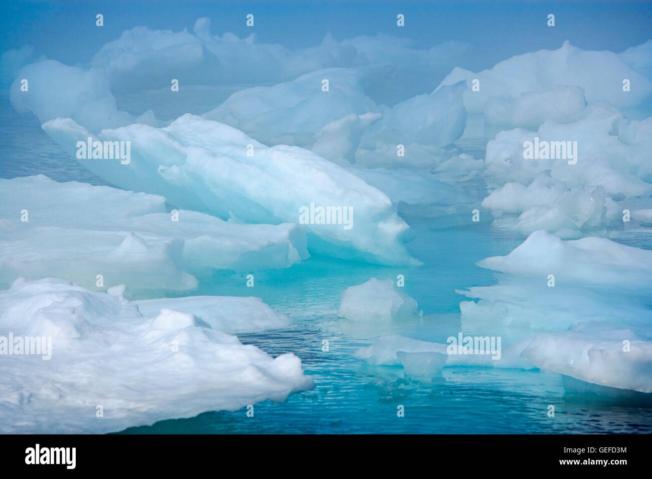 geography / travel, Canada, Newfoundland, Pack ice in the Strait of ...