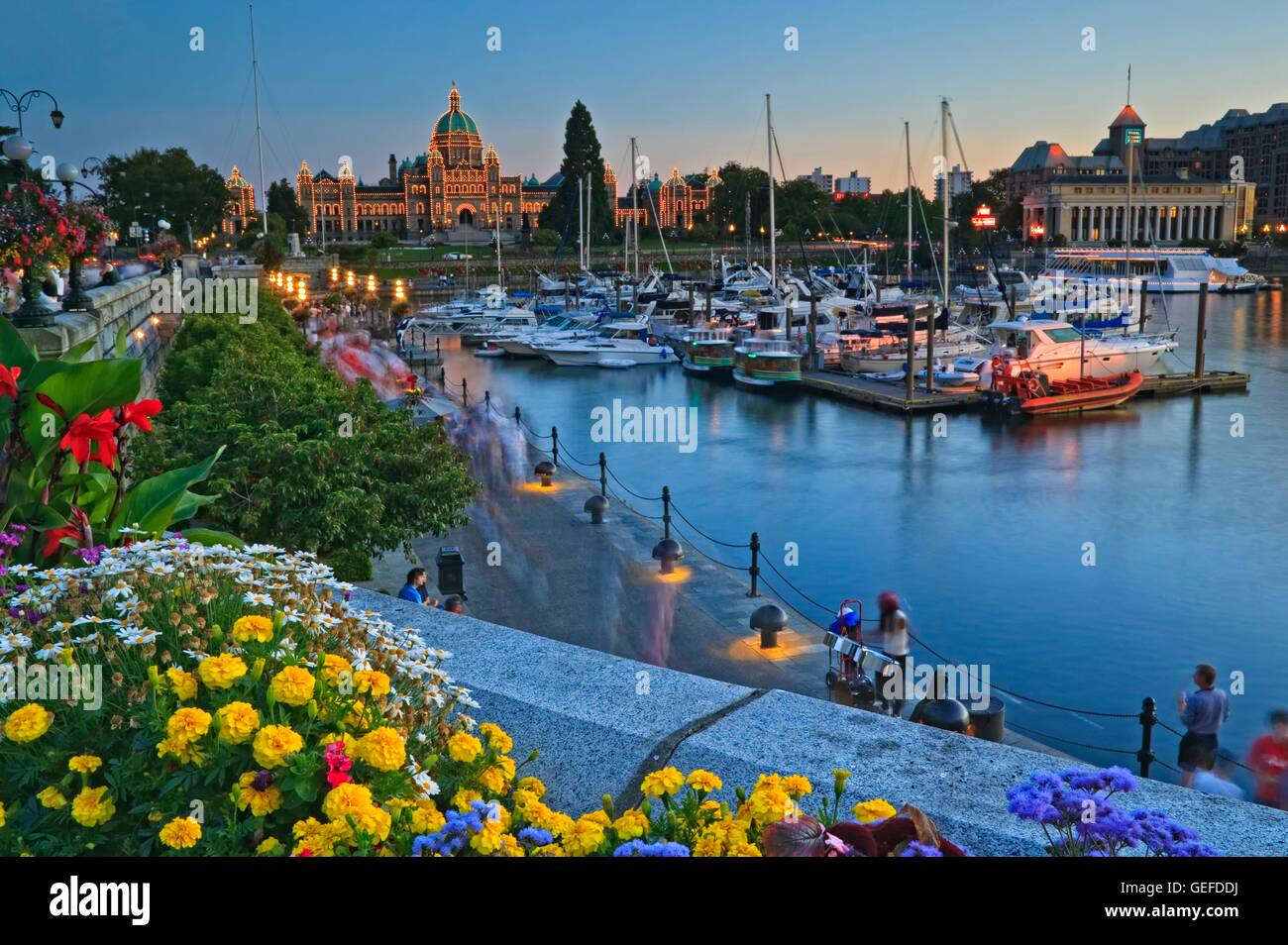Victoria british columbia inner harbor hi-res stock photography and ...